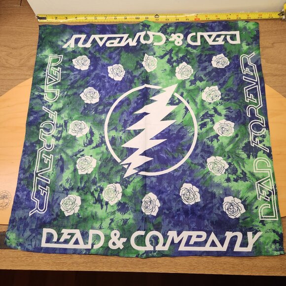Grateful Dead | Accessories | Dead Company Dead Forever Bandana Sphere ...